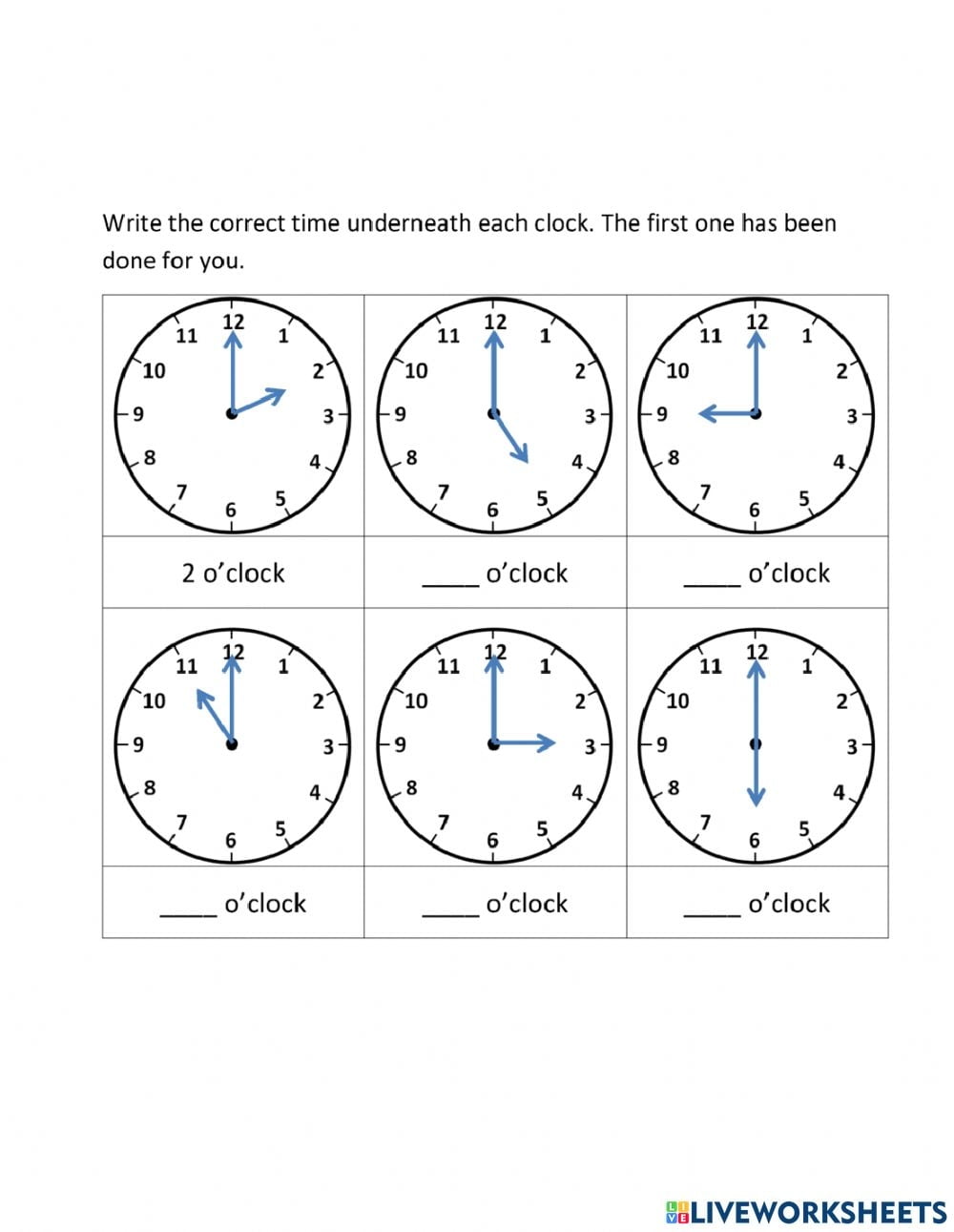 Reading Analog Clock Worksheets Reading Worksheet Printable