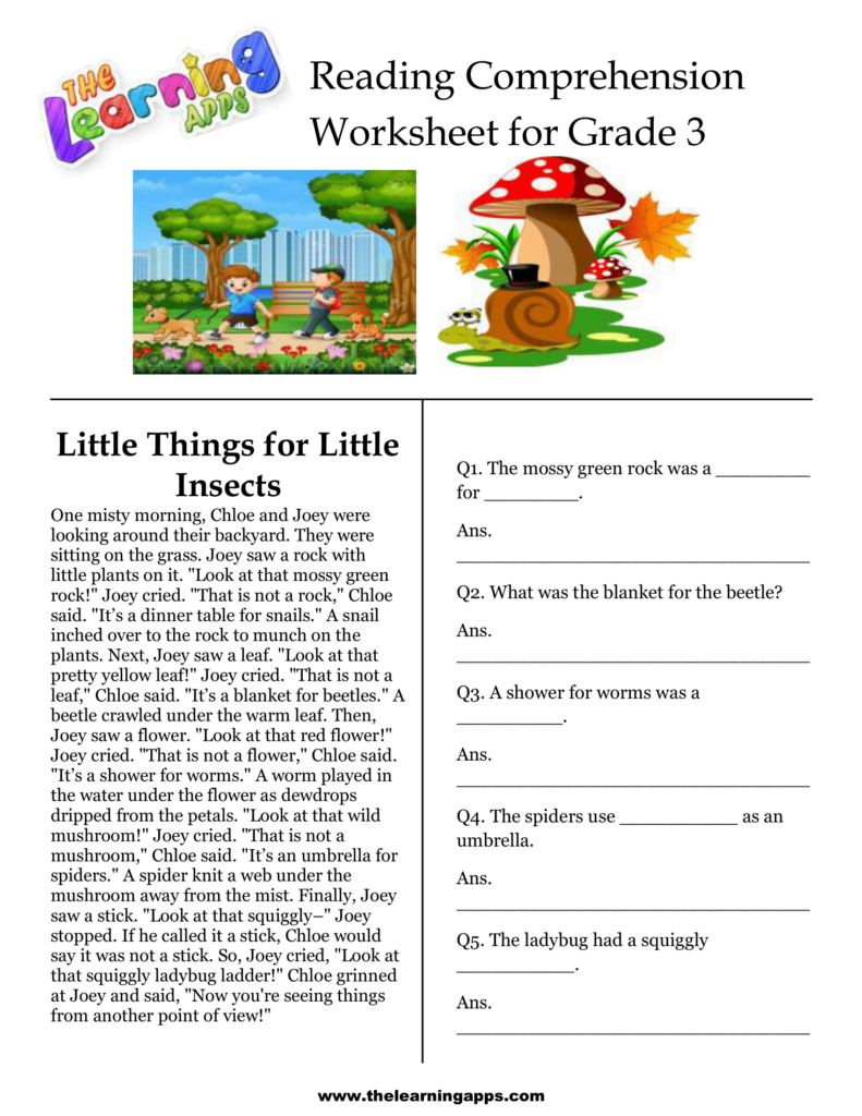 K12 3rd Grade Printable Worksheet Reading - Reading Worksheet Printable K12 3rd Grade Printable Worksheet Reading - Reading Worksheet Printable